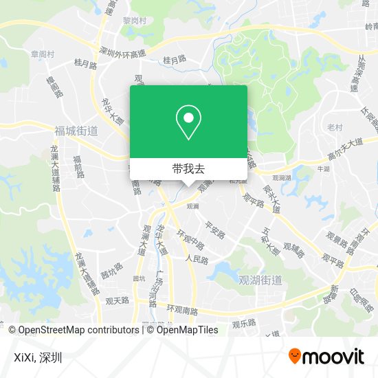如何乘坐 公交 或 地铁 前往观澜镇的XiXi？