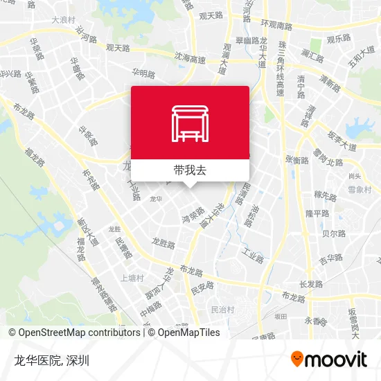 龙华医院 公交站 - 路线、时刻表和票价