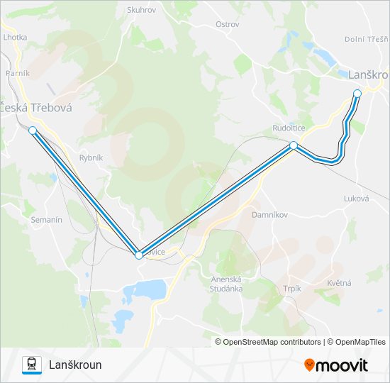 OS 12715 Route: Schedules, Stops & Maps - Lanškroun (Updated)