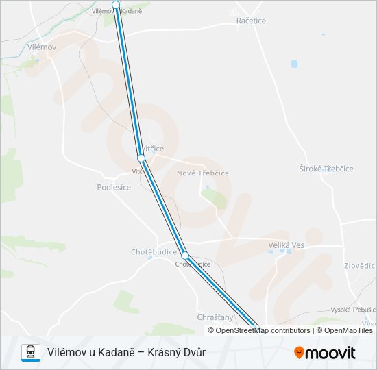 os 18370 Trasa: Jízdní řády, zastávky a mapy - Krásný Dvůr (Aktualizováno)