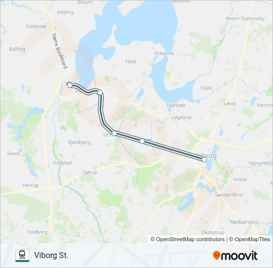 030 Route: Schedules, Stops & Maps - Viborg St. (Updated)