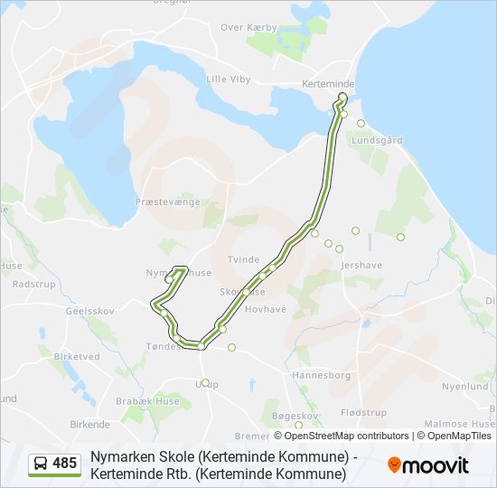 485 Route: Schedules, Stops & Maps - Kerteminde (Updated)