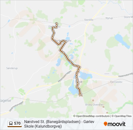 570 Route: Schedules, Stops & Maps - Dianalund St. (Updated)