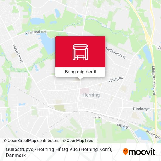 Gullestrupvej / Herning Hf Og Vuc (Herning Kom) stop - ruter ...