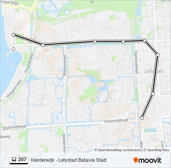 207 Route: Fahrpläne, Haltestellen & Karten - Batavia Stad (Aktualisiert)