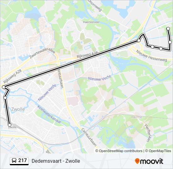217 Route: Schedules, Stops & Maps - Hessenpoort (Updated)