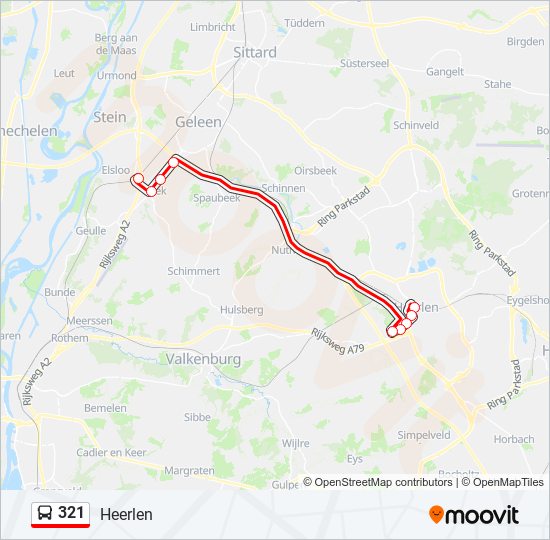 321 Route: Schedules, Stops & Maps - Heerlen (Updated)
