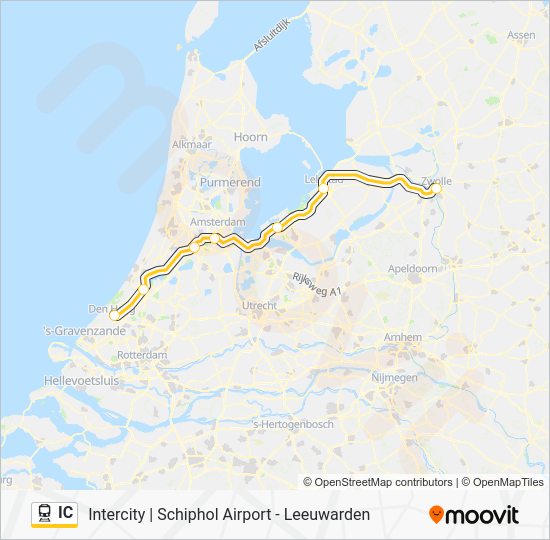 ic Route: Schedules, Stops & Maps - Zwolle (Updated)