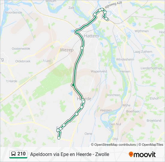 210 Route: Fahrpläne, Haltestellen & Karten - Epe (Aktualisiert)