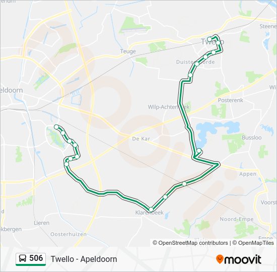 506 Route: Schedules, Stops & Maps - Twello (Updated)