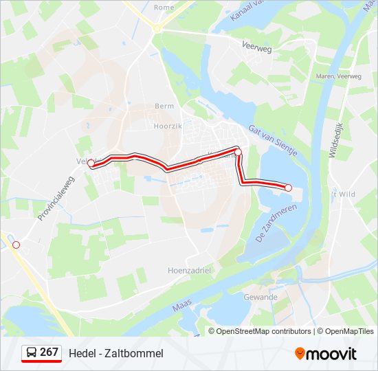 267 Route: Schedules, Stops & Maps - Kerkdriel (Updated)