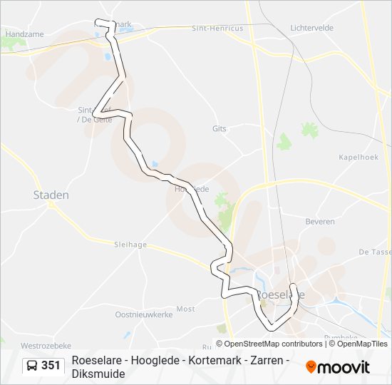 351 Route: Schedules, Stops & Maps - Kortemark Margareta Maria ...
