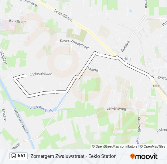 661 Route: Schedules, Stops & Maps - Eeklo Mirto (Updated)