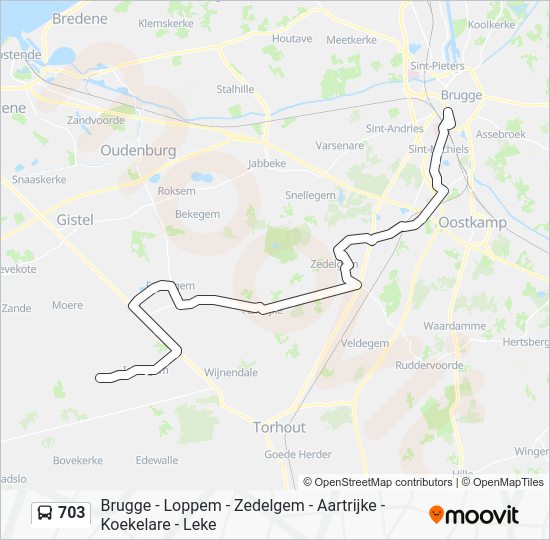 703 Route: Schedules, Stops & Maps - Koekelare Dorp (Updated)