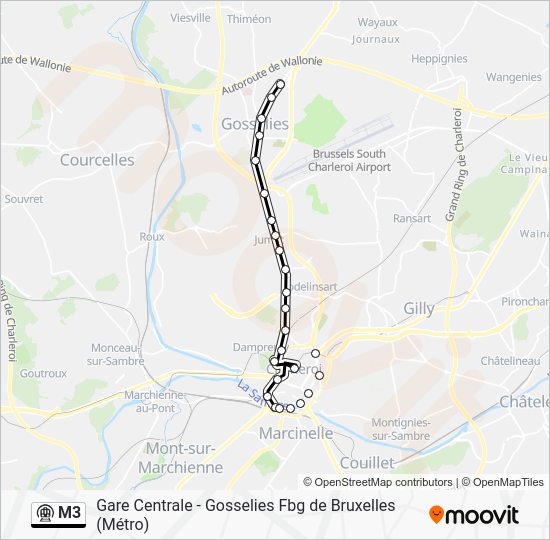 M3 Route: Schedules, Stops & Maps - (Updated)