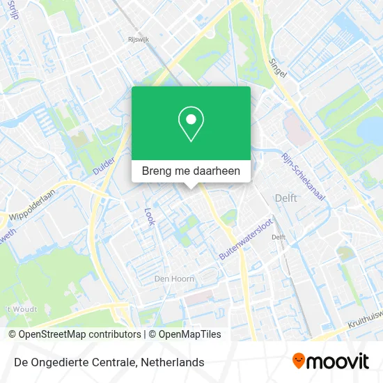 Hoe kom je bij De Ongedierte Centrale in Delft met bus, trein, metro of ...