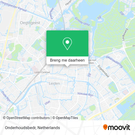 Hoe kom je bij Onderhoudsbedr in Leiden met bus?