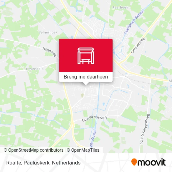 Raalte, Pauluskerk station - Routes, Dienstregelingen en Tarieven