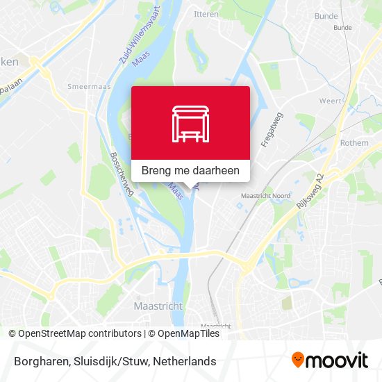 Borgharen, Sluisdijk/Stuw station - Routes, Dienstregelingen en Tarieven