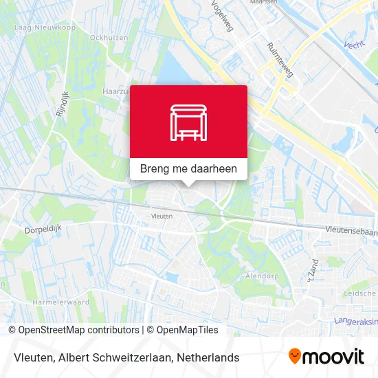 Vleuten, Albert Schweitzerlaan station - Routes, Dienstregelingen en ...