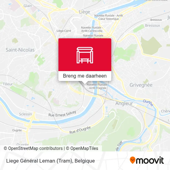 Liege Général Leman (Tram) - Routes, Dienstregelingen en Tarieven