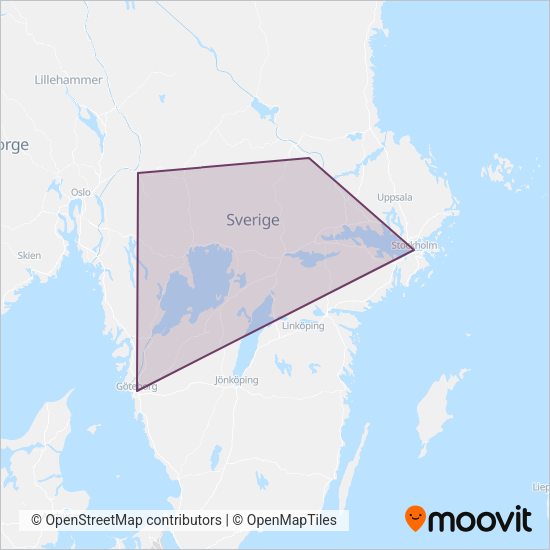 SJ, Stockholm – buss Tider, rutter och uppdateringar