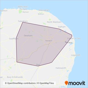 Konectbus, East Anglia – Bus Schedules, Routes & Updates