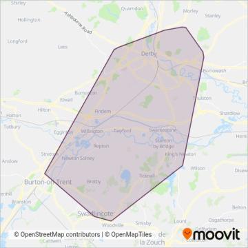 Arriva Derby, East Midlands – Bus Schedules, Routes & Updates