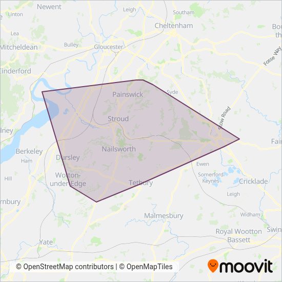 Cotswold Green, South West – bus Schedules, Routes & Updates