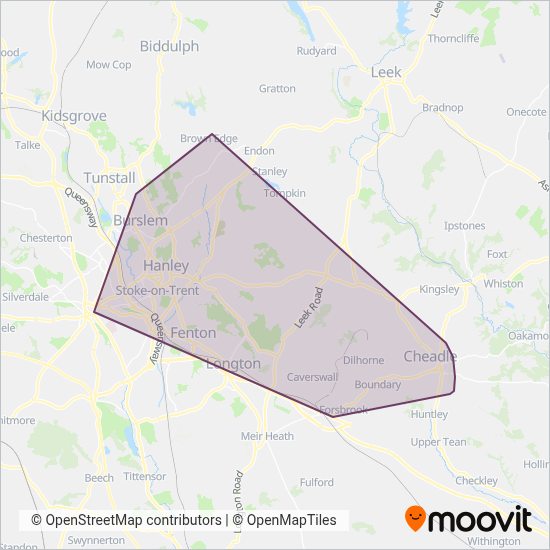 Stanton's of Stoke, West Midlands – bus Schedules, Routes & Updates