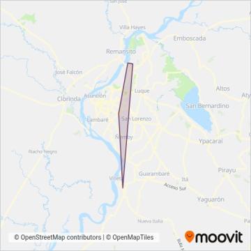 Ciudad De Villeta S.A., Asunción – autobús Horarios, rutas y ...