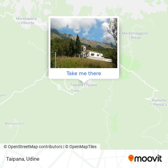 Taipana Montemaggiore Sicily Map Baita Gran Monte, Taipana (updated