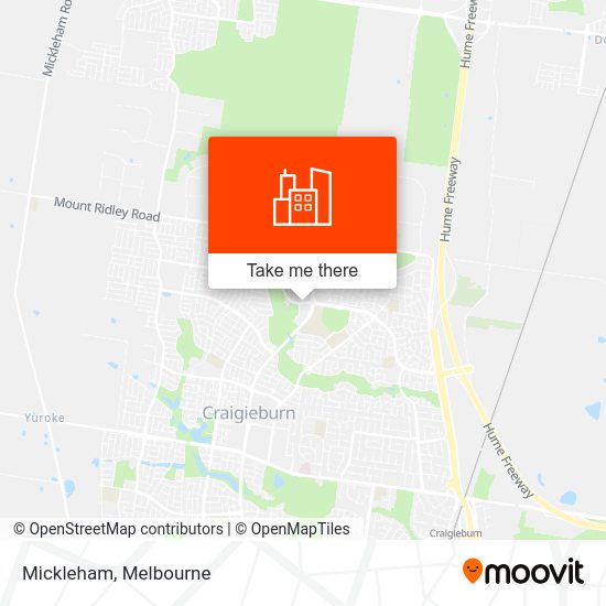 Public Transport in Mickleham