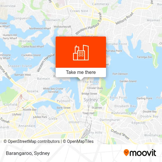 Public Transport in Barangaroo