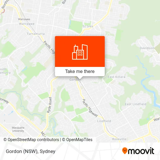 Public Transport in Gordon (NSW)
