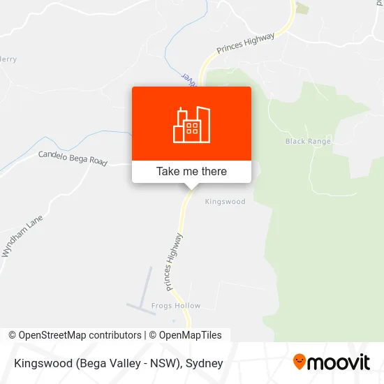 Public Transport in Kingswood (Bega Valley - NSW)