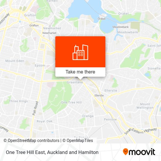 Public Transport in One Tree Hill East