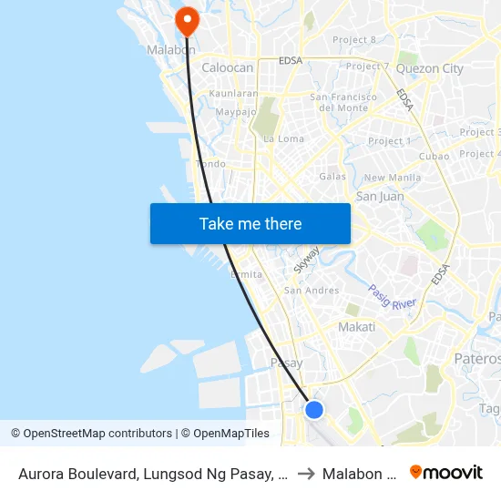 Aurora Boulevard, Lungsod Ng Pasay, Manila to Malabon City with public ...