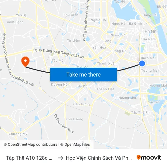 Tập Thể A10 128c Đại La to Học Viện Chính Sách Và Phát Triển with ...