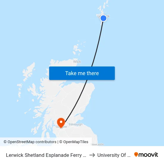 Lerwick Shetland Esplanade Ferry Terminal, Lerwick to University Of ...