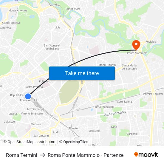 Rome Termini Station Map