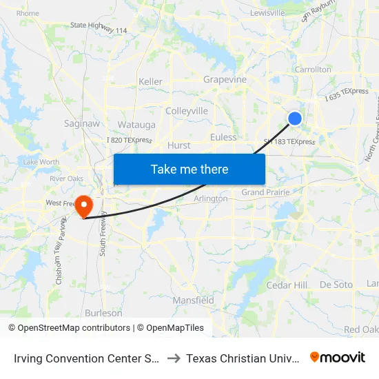 Irving Convention Center Station a Texas Christian University con ...