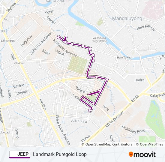 jeep Route: Schedules, Stops & Maps - Makati Ave / North Dr ...