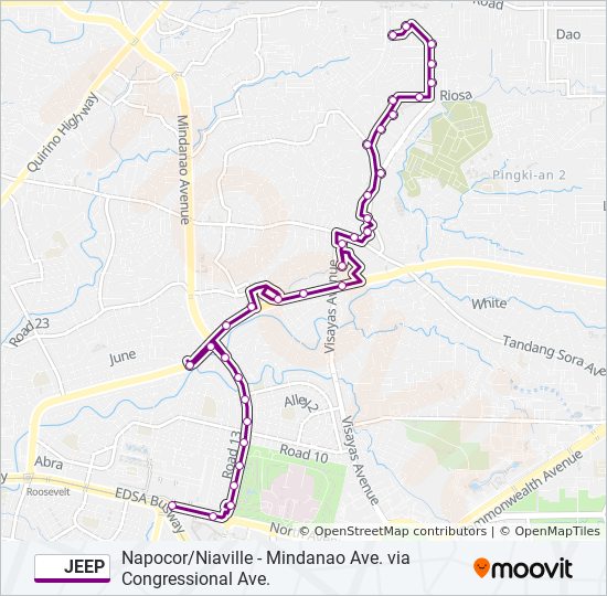 jeep Route: Schedules, Stops & Maps - Sauyo High School Extension ...