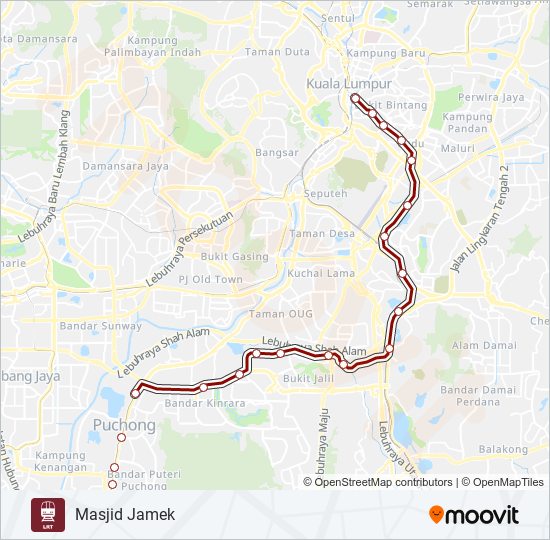4 Route: Schedules, Stops & Maps - Sentul Timur (Updated)