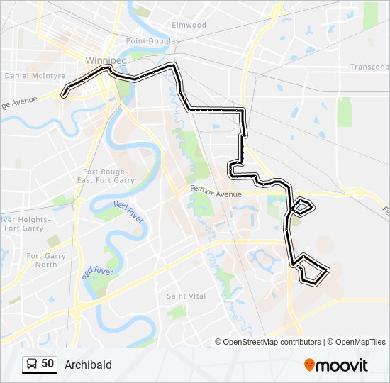50 Route: Schedules, Stops & Maps - Sage Creek (Updated)