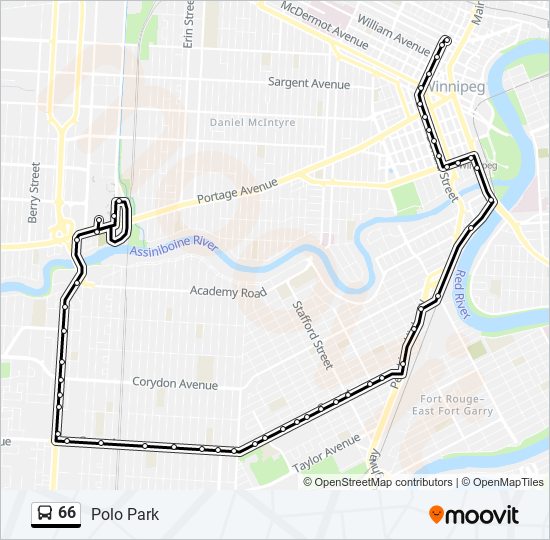 66 Route: Schedules, Stops & Maps - Polo Park (Updated)