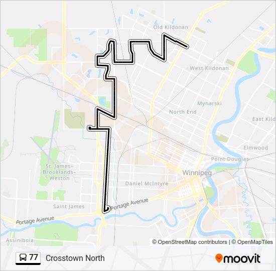 77 Route: Schedules, Stops & Maps - Garden City Centre (Updated)