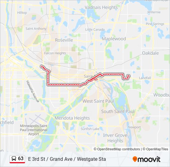 63 Route: Schedules, Stops & Maps - E 3rd St / Grand Ave / Westgate Sta ...