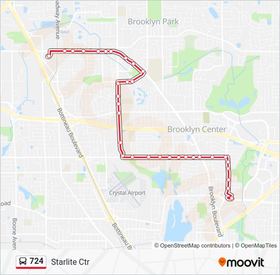 724 Route: Schedules, Stops & Maps - Starlite Ctr (Updated)